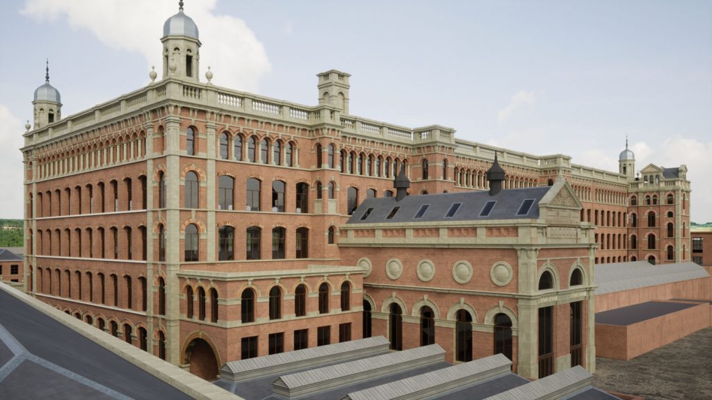 Ferguslie Thread Works - back to life in 3D - Mill Renfrewshire