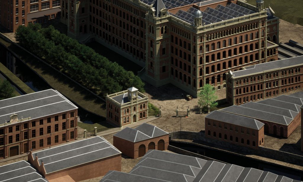 Ferguslie Thread Works - back to life in 3D - Mill Renfrewshire